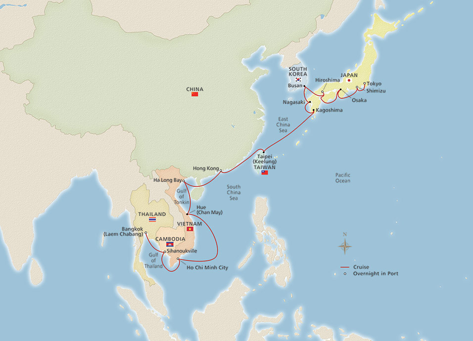 Southeast Asia Horizons - Cruise Overview